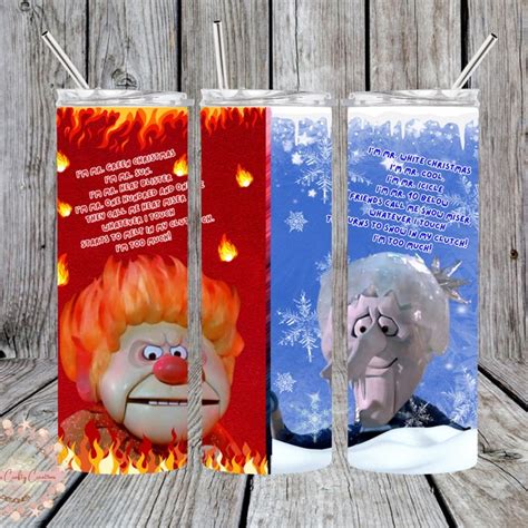 Heat Miser And Snow Miser Towel Etsy