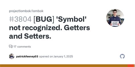 Bug Symbol Not Recognized Getters And Setters · Issue 3804