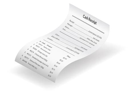 Premium Vector Payment Check And Receipts With Shadow Curved Financial Paper Purchase Invoice