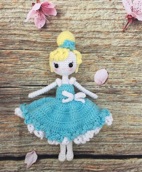 Doll Cinderella Pattern By Lim Cinderella Doll Cinderella Toys Free Crochet Pattern