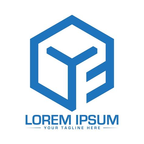 Premium Vector Initial Letter Yf Logo Vector Design Yf Monogram Logo Design Yf Icon Brand