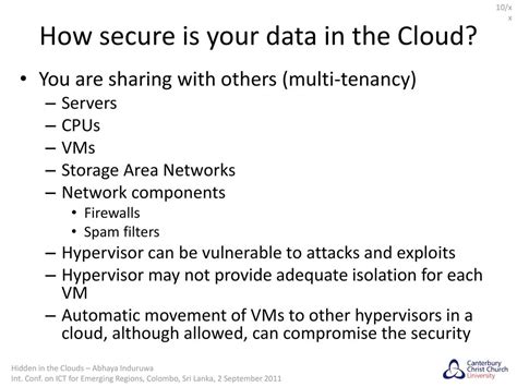 hidden in the clouds impact on ppt download