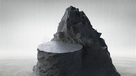 3d Render Of Podium To Display Product Cosmetic Product Display Podium