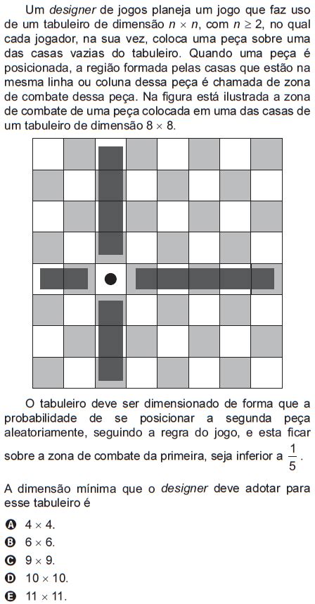 Probabilidade Enem Blog Do Prof H