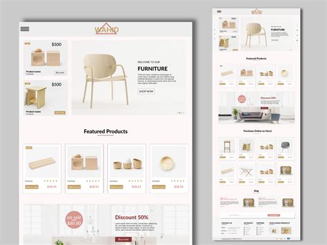 Furniture E Commerce Figma Designs Figma