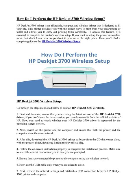 PPT How Do I Perform The HP Deskjet Wireless Setup PowerPoint Presentation ID