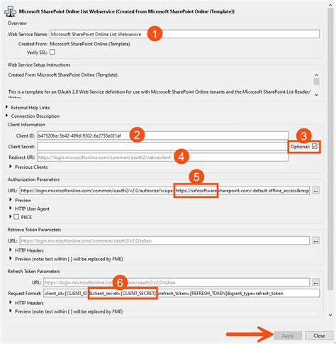 How To Create A Sharepoint List Multitenant Web Connection Fme