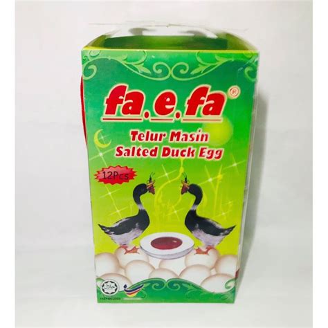 Faefa Telur Masin Kotak Hadiah Salted Duck Eggs T Box