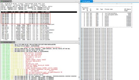 XID Error Occurs GPU Fallen With TensorRT Running On RTXA And X Mainboard On Ubuntu