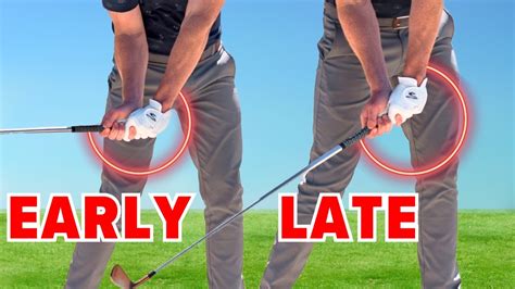 Exactly When And How To Hinge Your Wrists In The Backswing Youtube