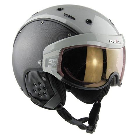 Casco Sp 6 Skihelm Grau Schwarz Visir Vautron Multilayer Kaufen Auf