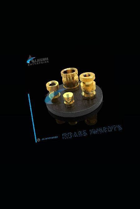 Polished Brass Plastic Molding Threaded Inserts Size Standard At Best Price In Jamnagar