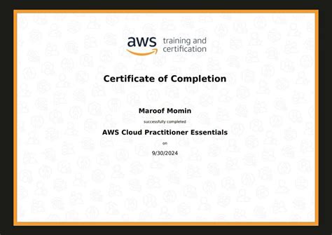 maroof momin on linkedin aws cloudcomputing certification
