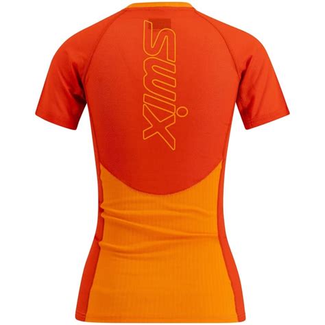 Swix Womens Racex Light Ss Sunrise Fiery Red Fjellsportno