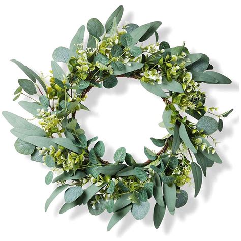 Eucalyptus Krans 17Inch Groene Lente Zomer Kranse Vicedeal