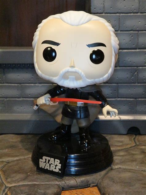 Action Figure Barbecue Pop Review Count Dooku 233 From Pop Star Wars By Funko
