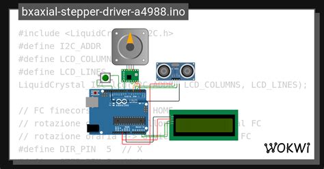 Stepper Singolo Limit 3 Wokwi Esp32 Stm32 Arduino Simulator