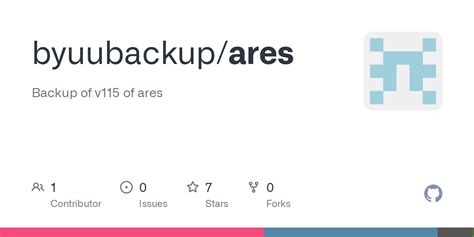 Github Byuubackupares Backup Of V115 Of Ares