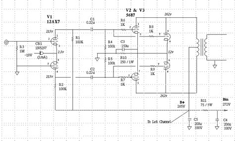 Class A Push Pull Amplifier Diagram
