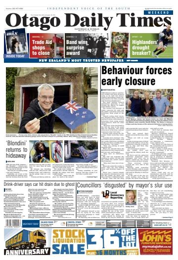 Otago Daily Times Subscriptions Pressreader