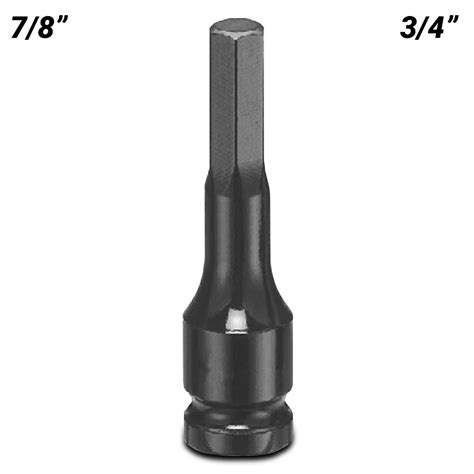 Ultimate Tools 64841028 3 4 Drive 7 8 Inhex Sae Impact Socket