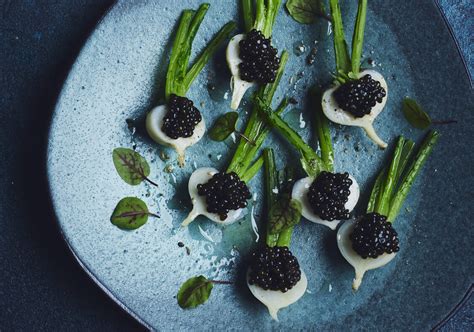 Idée Recette Mini Navets And Caviar