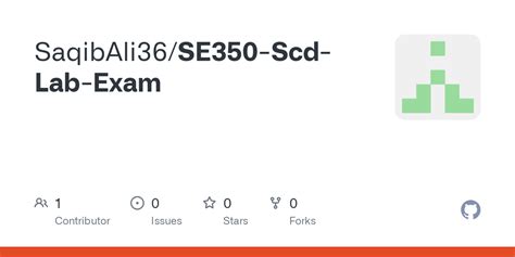 GitHub SaqibAli36 SE350 Scd Lab Exam