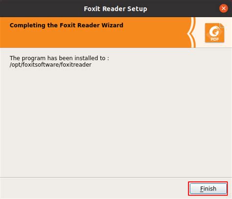 How to install Foxit Reader in Ubuntu?