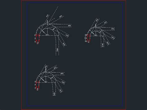 Vehicle Turning Radius Templates Autocad