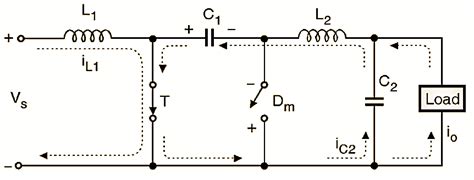 What Is Cuk Converter Working Principle Waveforms Circuit Diagram