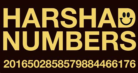 The Joy Of Harshad Numbers — Numberphile