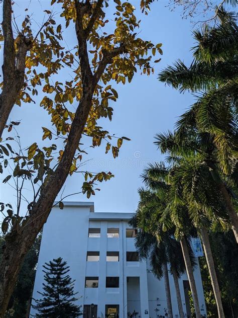 Building Of Science Faculty In Campus Of University Of Chittagong Bangladesh Stock Image