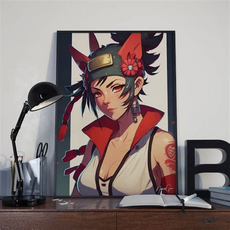 Overwatch Kiriko Poster Etsy