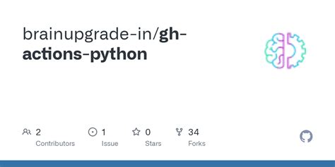 Workflow Runs Brainupgrade In Gh Actions Python GitHub