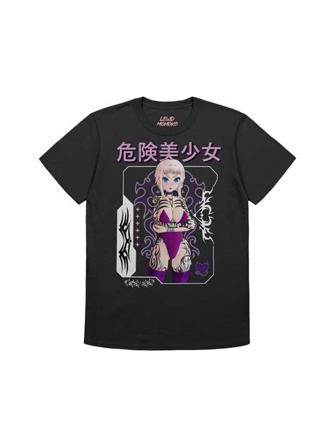 Goth Momoko T Shirt Lewd Momoko Merch By Blackfang