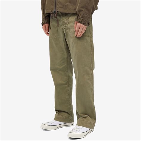 Rrl Mens Army Utility Pant In Brewster Green Rrl