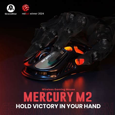 Gravastar Mercury M2 Gaming Mouse Rgb Programmable 26000 Dpi