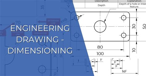 Engineering Drawing Dimensioning Newtonian World