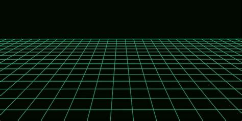 Premium Vector Wireframe Landscape Vector Perspective Grid Digital