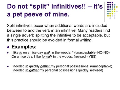 Outrageous Info About How To Spot A Split Infinitive Physicaldad