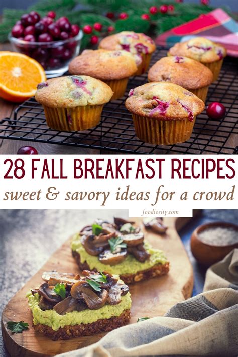 28 Fall Breakfast Recipes For A Crowd Foodiosity