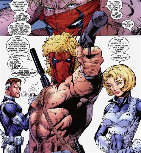 Grifter Gambit And Angel Shirtless In The Silver Age