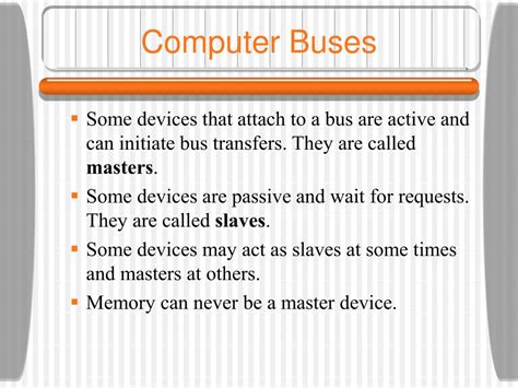 PPT Computer Buses PowerPoint Presentation Free Download ID