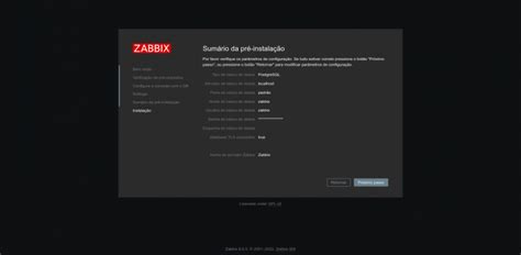 instalação do zabbix 6 lts nginx postgresql debian 12 bookworm