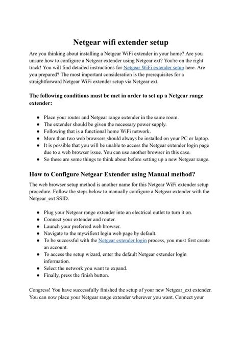 ppt netgear wifi extender setup powerpoint presentation free
