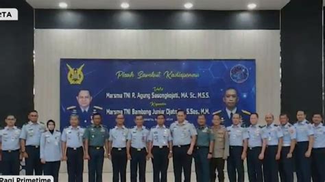 Marsma TNI Bambang Juniar Djatmiko Resmi Jabat Kadispenau