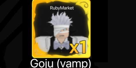 Beli Item Goju Vamp Anime Adventure Roblox Terlengkap Dan Termurah