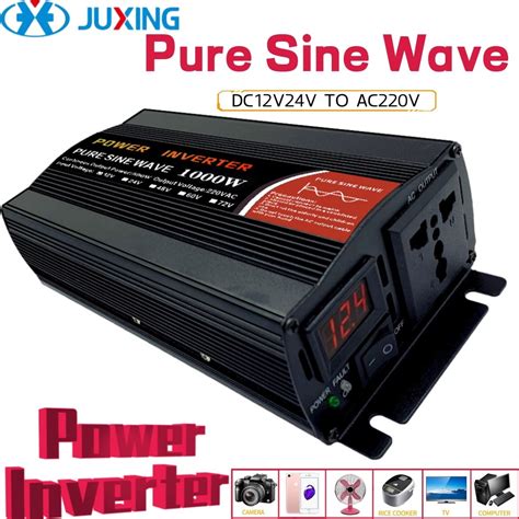 Juxing 1000w Power Inverter Pure Sine Wave Dc12v 24v 24v 48v
