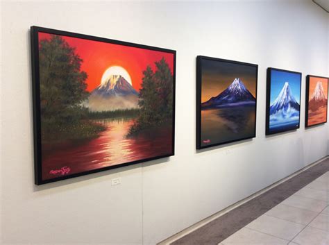 横綱日馬富士が日動画廊で絵画展 モンゴル出身の画家zayaと Art Annual Online