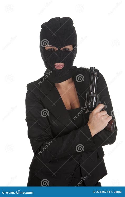 Sexy Dief Stock Foto Image Of Diefstal Masker Misdadig 27626744